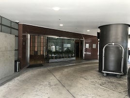Entrada do alojamento