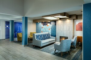 Área de estar no saguão