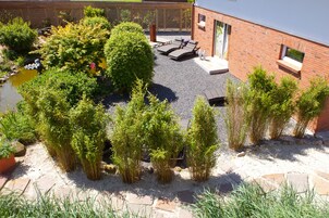 Vista para o jardim
