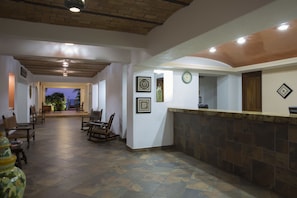 Quiosque de check-in/check-out