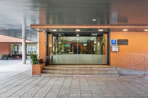 Entrada do alojamento