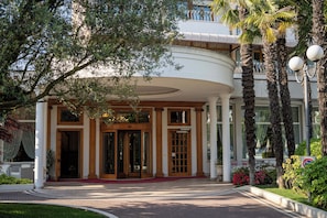 Entrada do alojamento