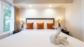 Suíte, 2 quartos, para não fumantes, cozinha americana | Ferros/tábuas de passar roupa, Wi-Fi de cortesia, roupa de cama