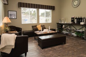 Sala de estar do lobby