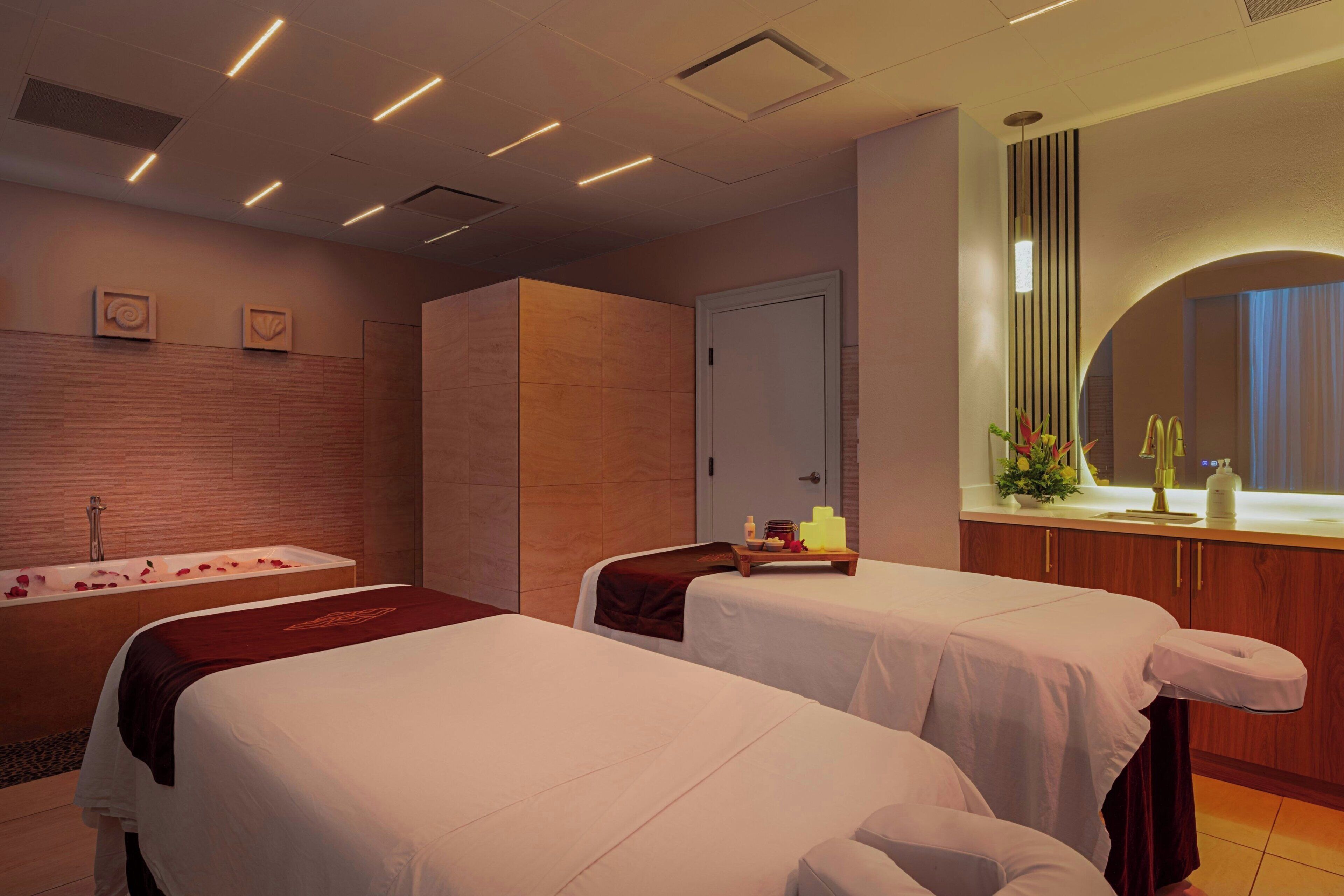 Sauna, tratamentos corporais, aromaterapia 