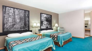 Quarto, 2 camas queen-size, não fumadores | Com decoração personalizada, com mobília individualizada