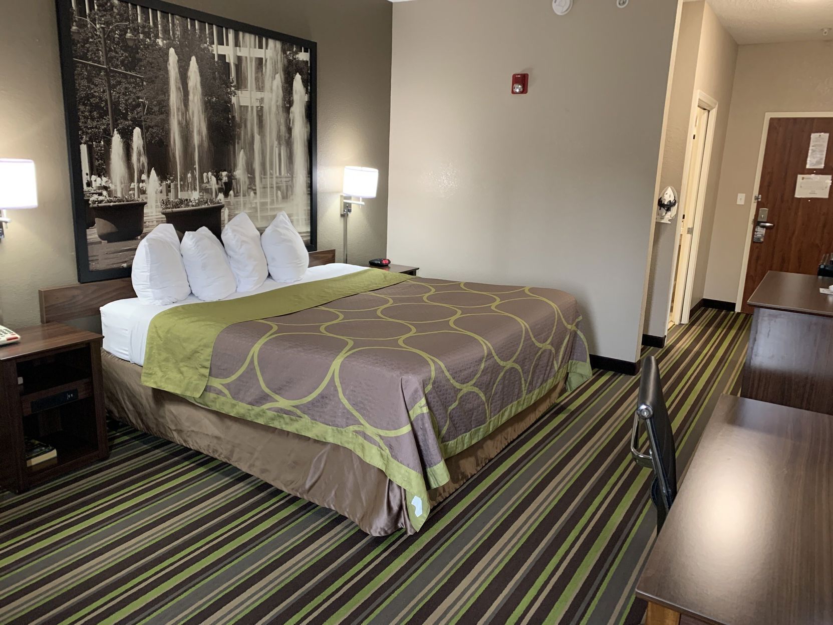 Individualmente decorados, individualmente mobiliados, escrivaninha