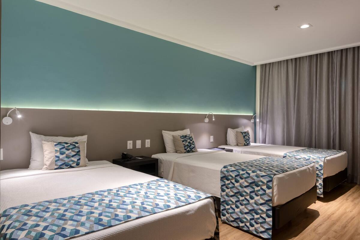 1 quarto, minibar, cofre no quarto, secretária 