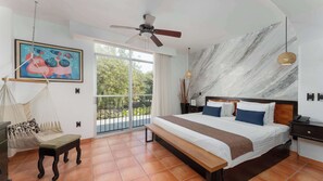 Suíte, 1 cama King, para não fumantes, cozinha americana (City View) | Business center