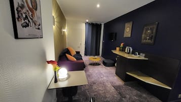 Quarto Quádruplo Deluxe | Lounge executivo