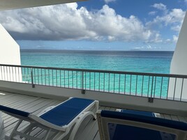 Vila luxo, 2 quartos, vista para o oceano | Terraço/pátio