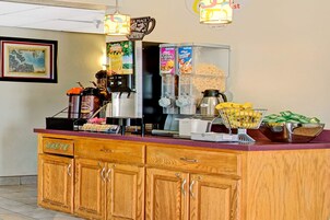 Café da manhã continental grátis todos os dias