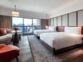 Fairmont Gold, 2 Doubles, Balcony & Fairmont Gold Lounge Access | Frigobar, cofres nos quartos, cortinas blackout, quartos à prova de som