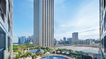 Fairmont, 2 Doubles, with Balcony | Frigobar, cofres nos quartos, cortinas blackout, quartos à prova de som