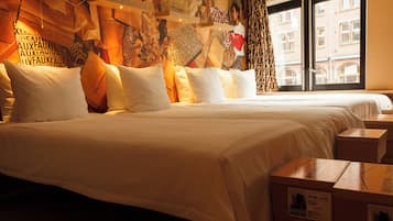 Quarto Familiar | 1 quarto, roupa hipoalergénica, edredões de penas