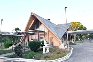 Entrada do alojamento