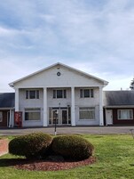 Entrada do alojamento