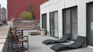 Suite Superior, 1 cama king-size, Vista para a cidade (Penthouse Loft with Private Terrace) | Varanda
