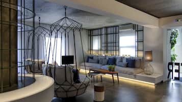 Sala de estar do lobby