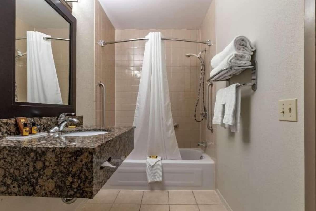 Banheiro | Chuveiro/banheira combinados, produtos de toalete grátis