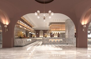 3 restaurantes, com serviço de café da manhã e almoço; culinária coreana