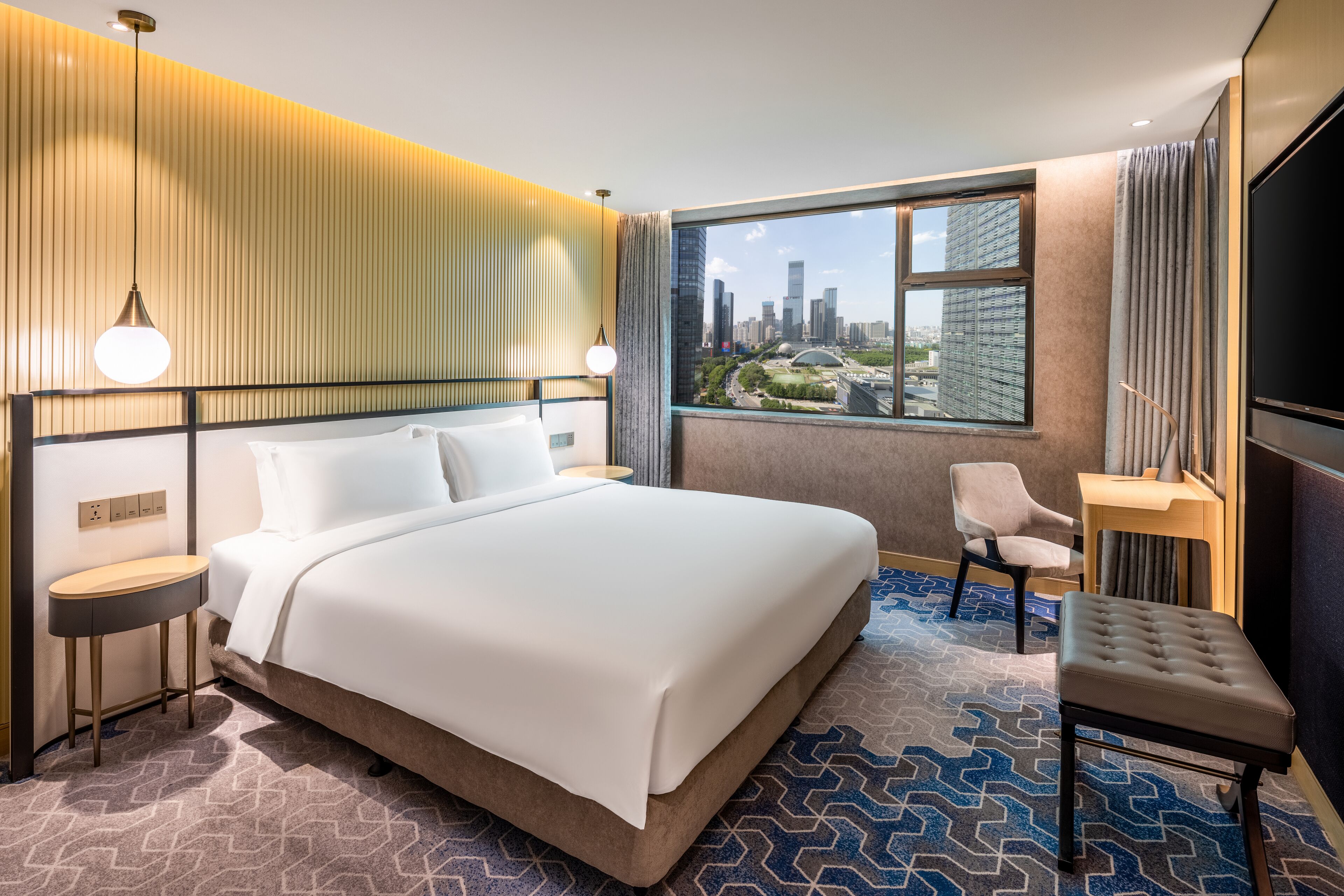 Roupa de alta qualidade, edredões de penas, camas de colchão pillowtop 