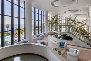 Sala de estar do lobby