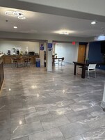 Sala de estar do lobby