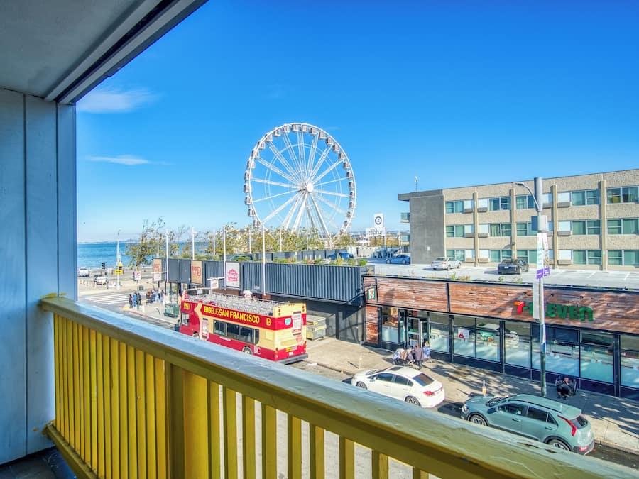 Quarto Premium, 1 cama king-size e sofá-cama, varanda, vista parcial para o oceano | Terraço/pátio interior