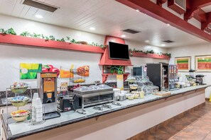Café da manhã continental grátis todos os dias