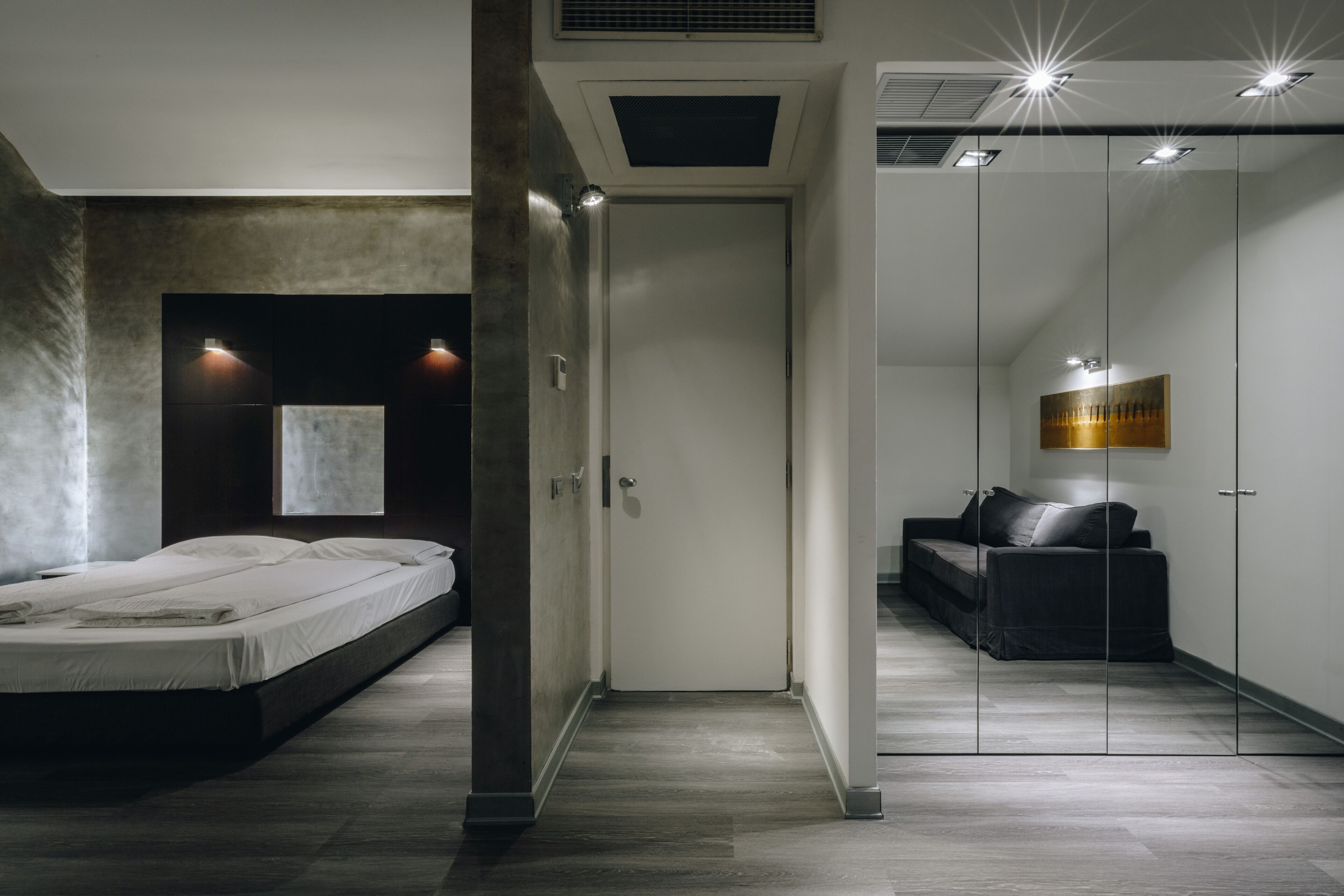 Suite Júnior | Roupa hipoalergénica, edredões de penas, minibar 