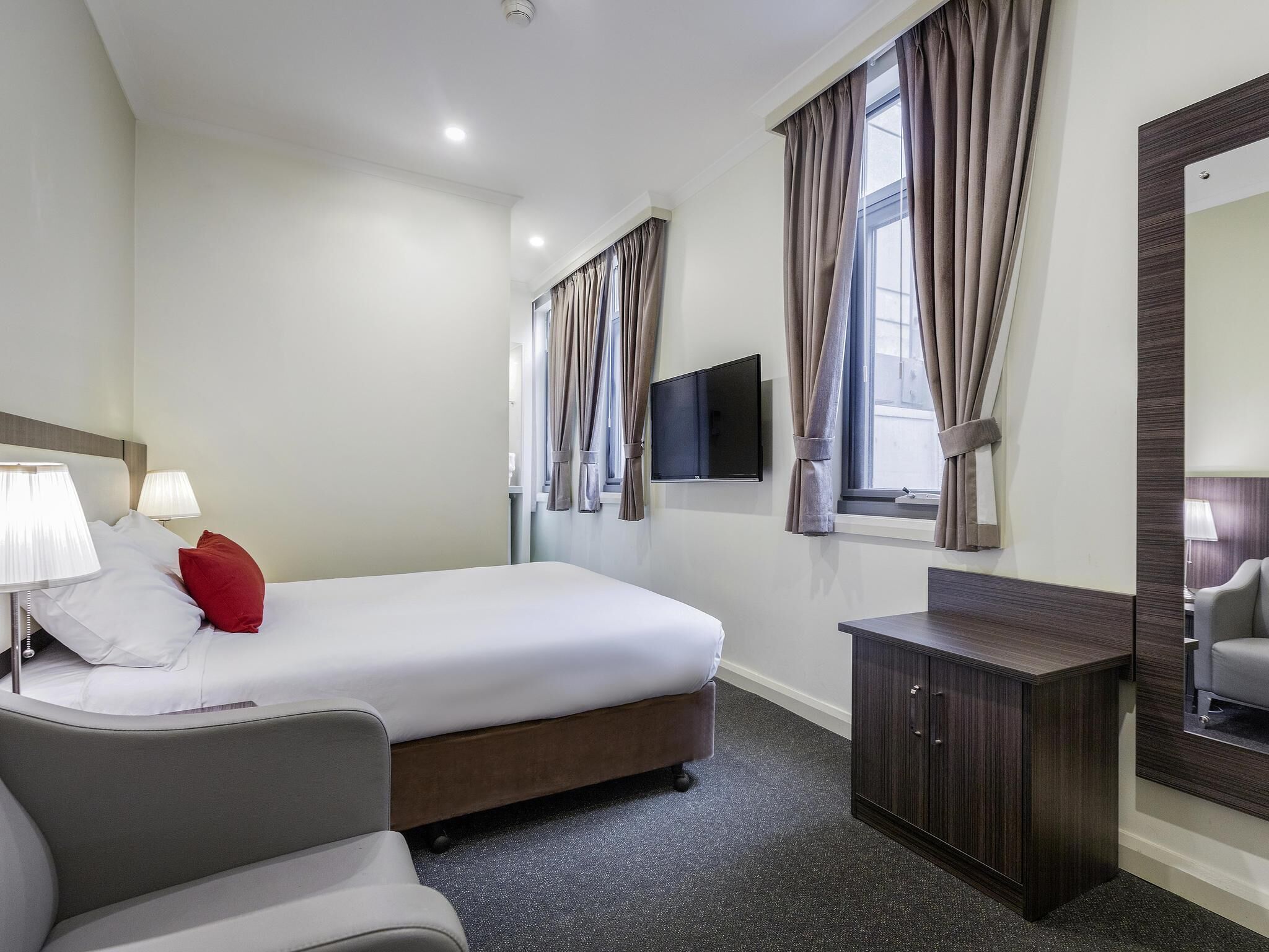 Quarto Duplo Standard, 1 cama de casal | Cofre no quarto, ferro/tábua de engomar, Wi-fi grátis 