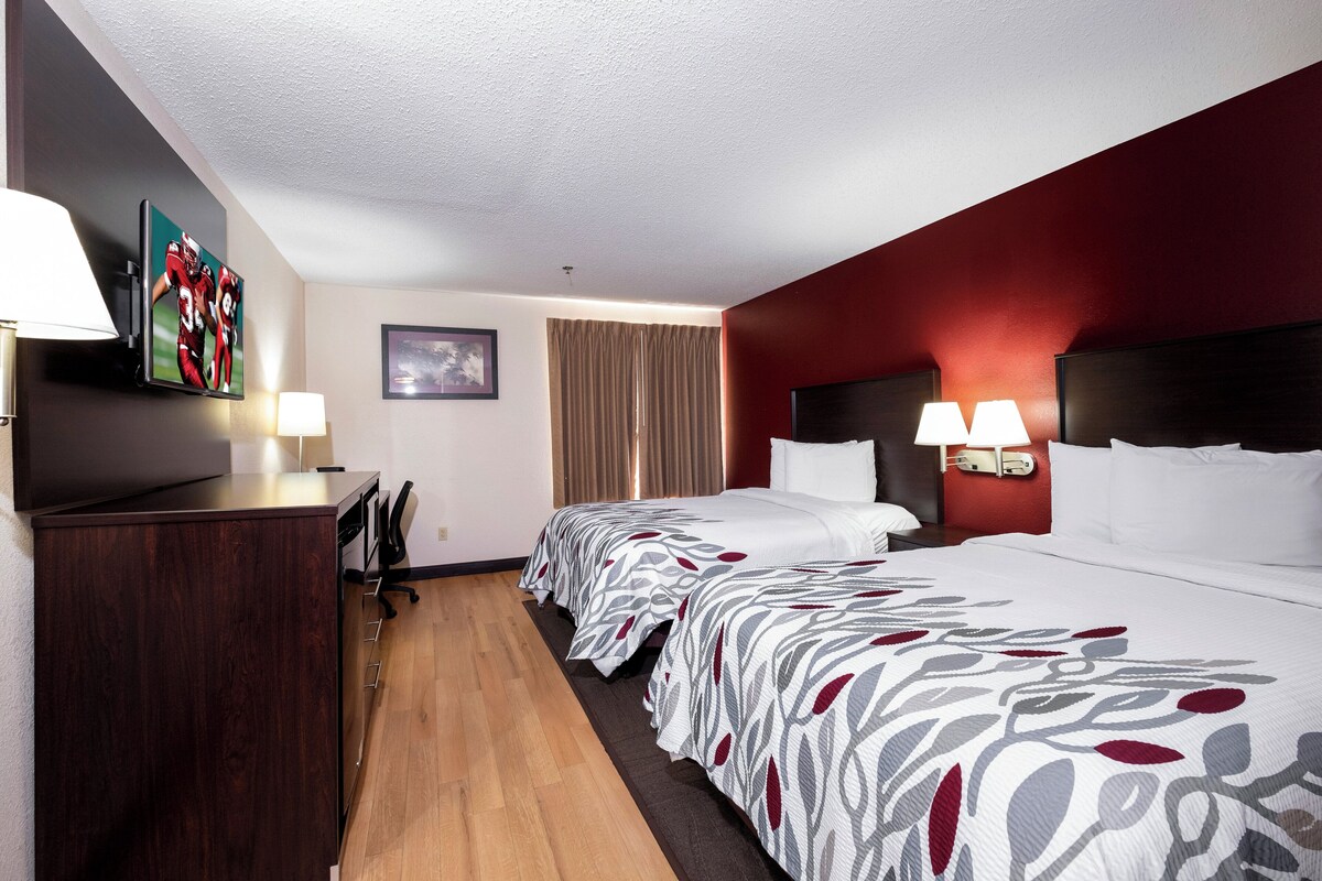 Suite, 2 camas de casal (Smoke free) | Secretária, ferro/tábua de engomar, berços/camas para crianças grátis 