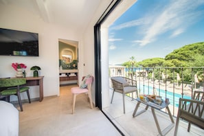 Quarto Premium, 1 cama queen-size, terraço | Terraço/pátio interior