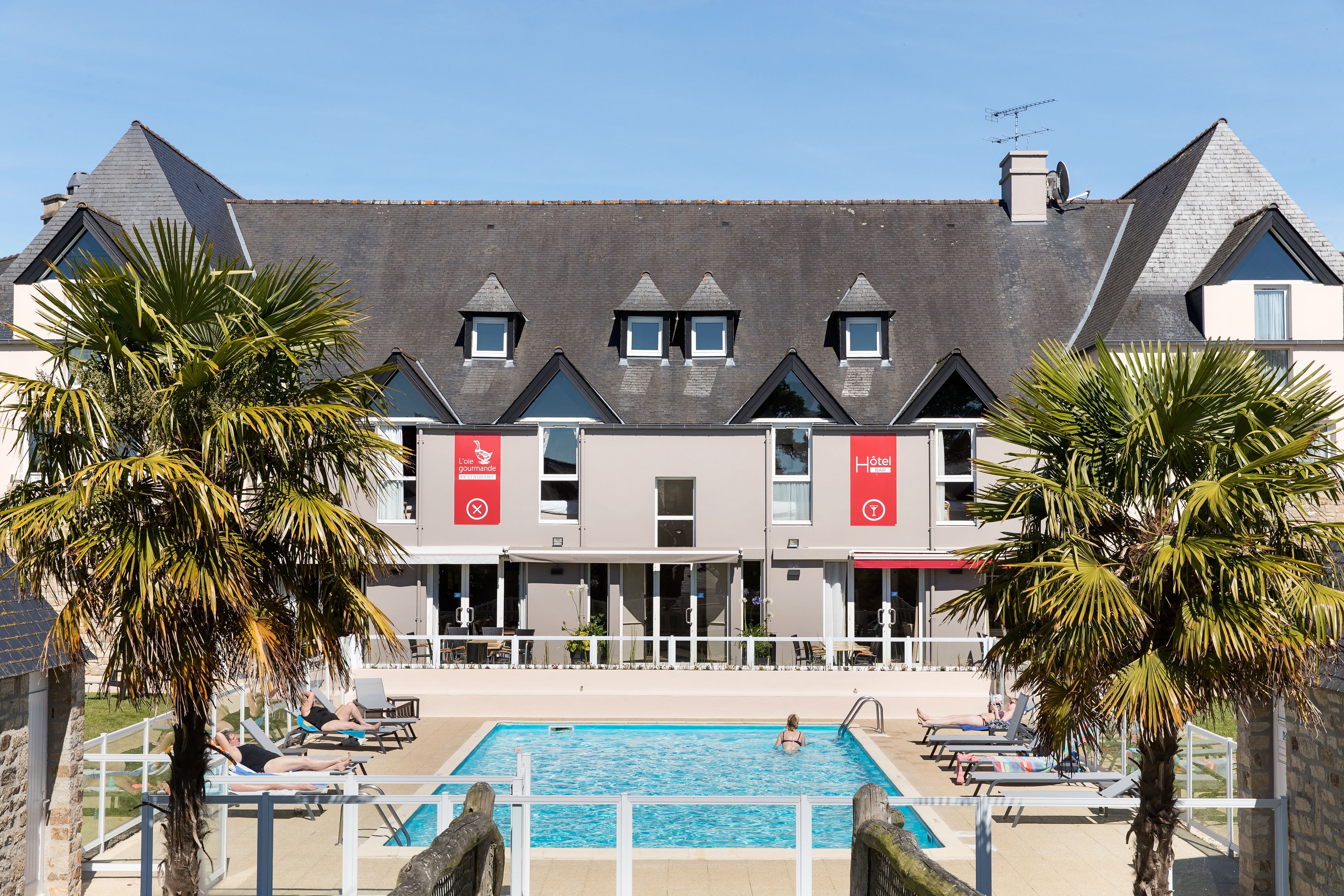 Fachada do alojamento