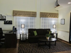 Sala de estar do lobby