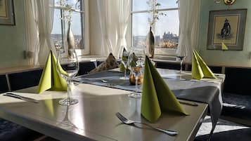 Jantares servidos, cozinha internacional