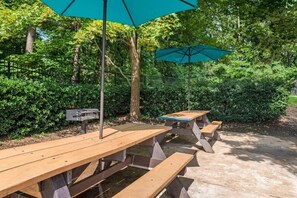 Opções para refeição ao ar livre