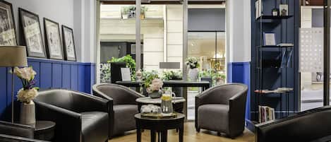 Sala de estar do lobby