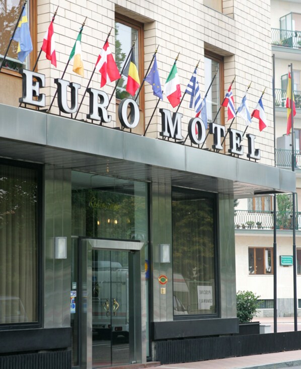 Entrada do alojamento