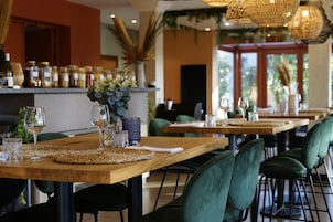 Café da manhã, almoço e jantar