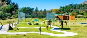 Área de recreio para crianças (ao ar livre)