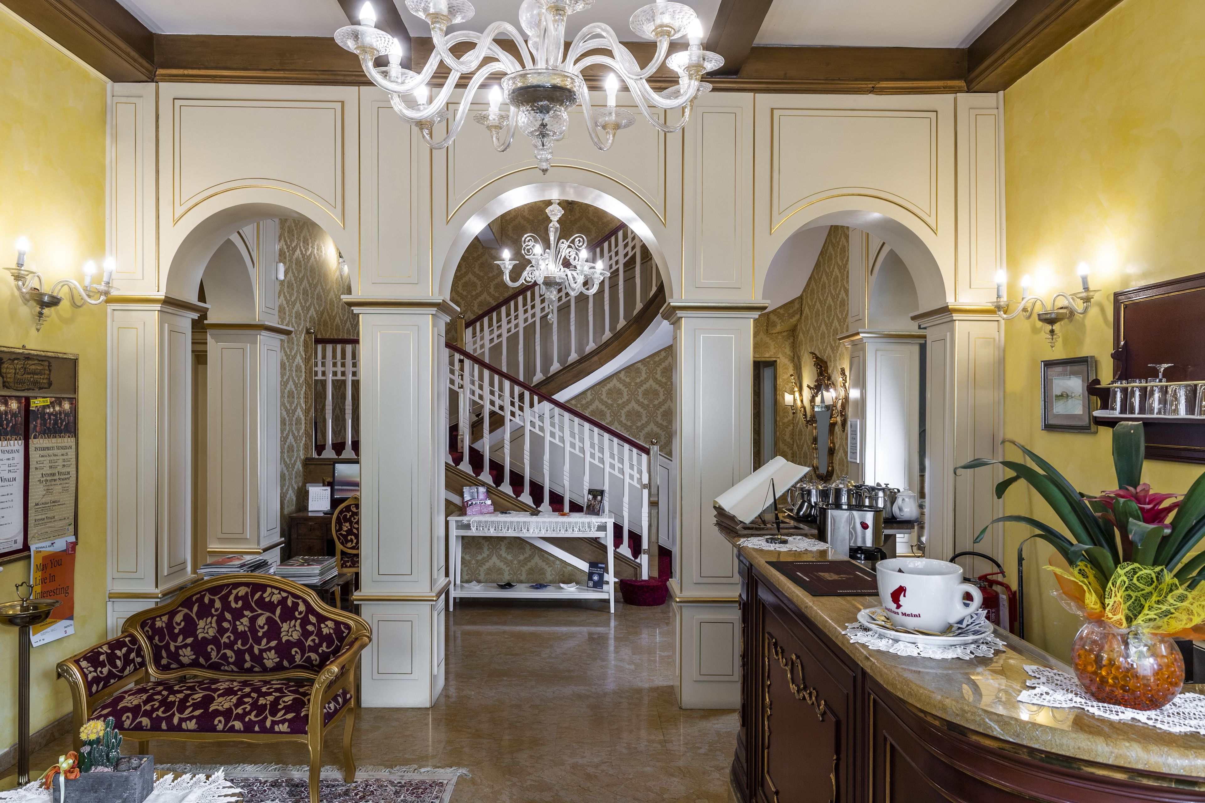 Sala de estar do lobby