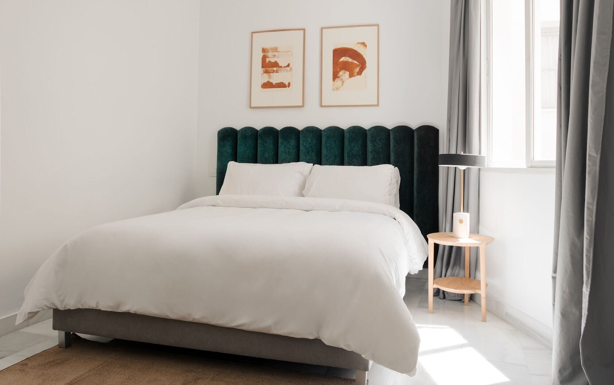 Roupas de cama premium, camas com colchões pillow-top