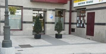 Entrada do alojamento