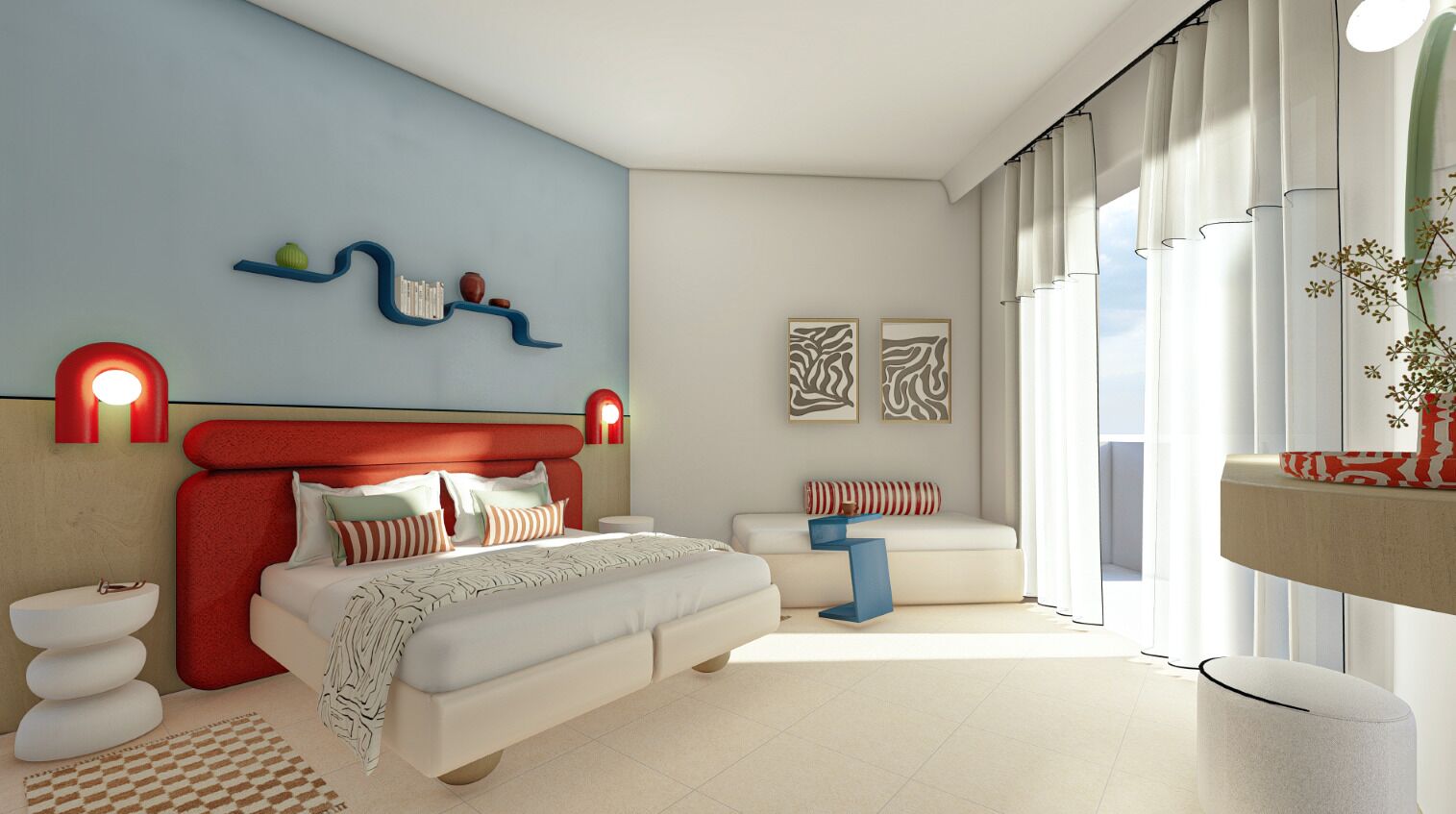 Quarto Superior | Roupa hipoalergénica, minibar, cofre no quarto 