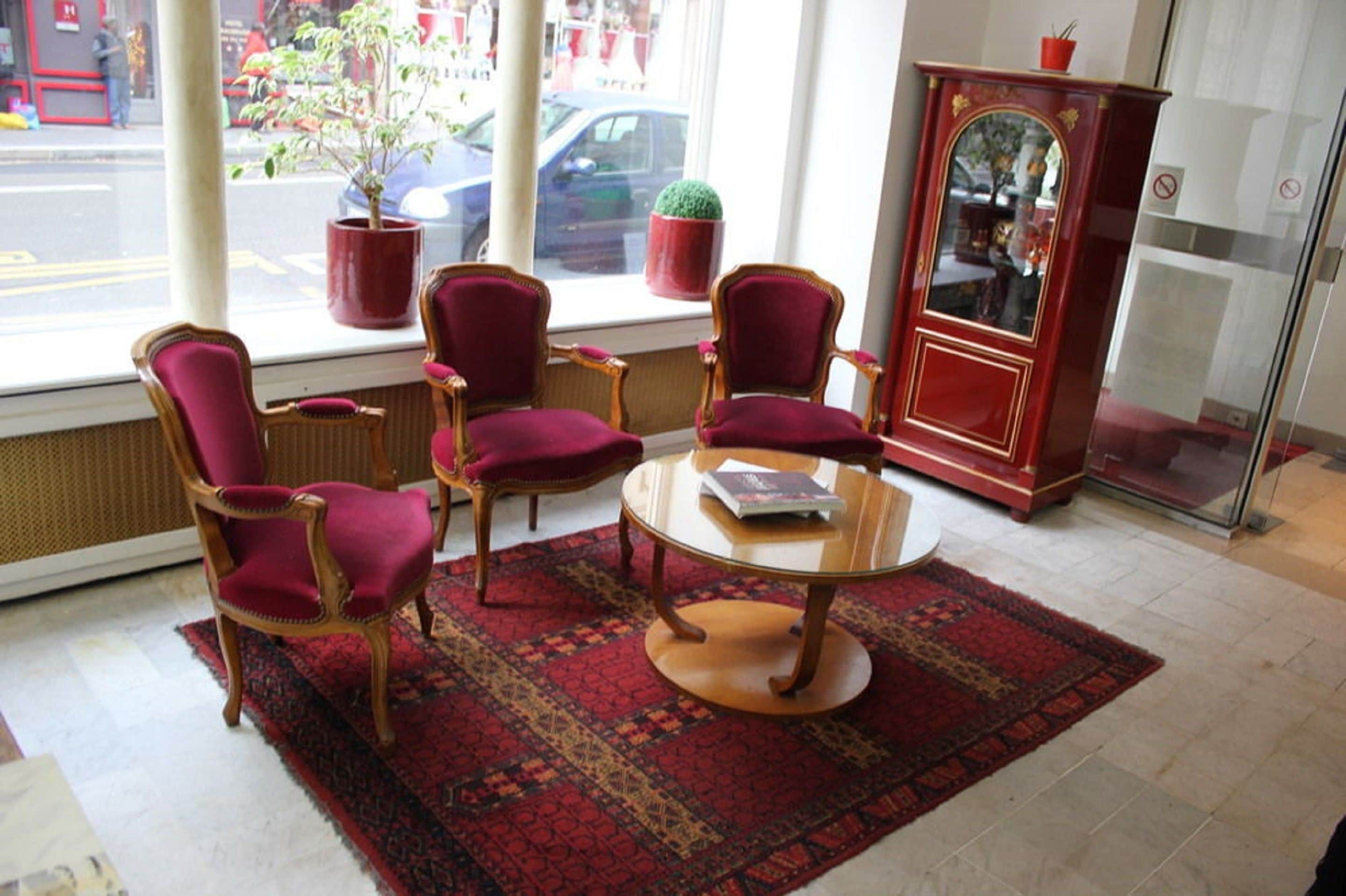 Sala de estar do lobby