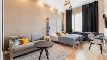 Superior Twin | Minibar, cofre no quarto, Wi-fi grátis, roupa de cama fornecida