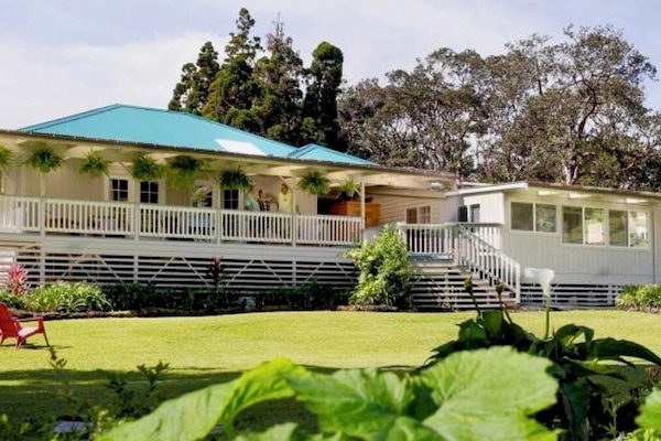 Área externa para banquete