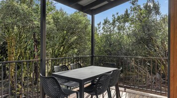 Cabana clássica, 2 quartos | Terraço/pátio